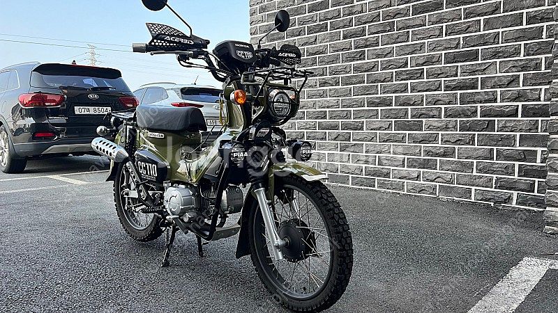 크로스커브 짧은키로수 튜닝다수 헌터커브 슈퍼커브 일본 125cc 이하 중고나라