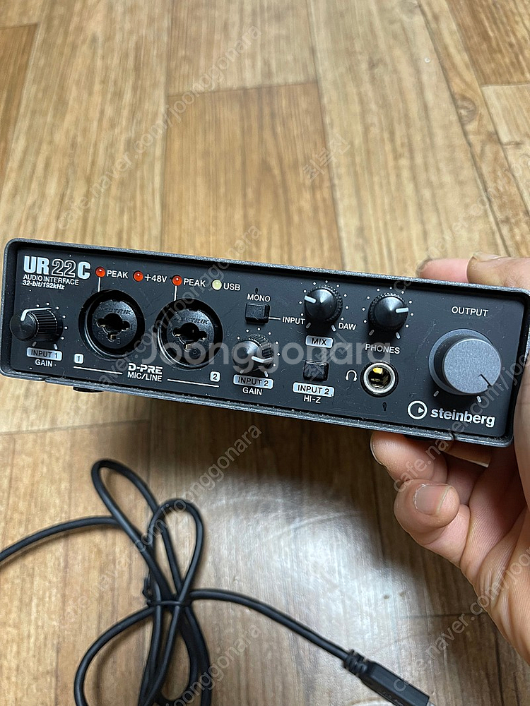 UR 22C 오디오인터페이스 팝니다 | 오디오/홈시어터 | 중고나라