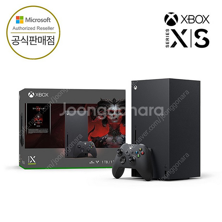 미개봉 Xbox Series X 디아블로4 번들 패키지 Xbox 중고나라