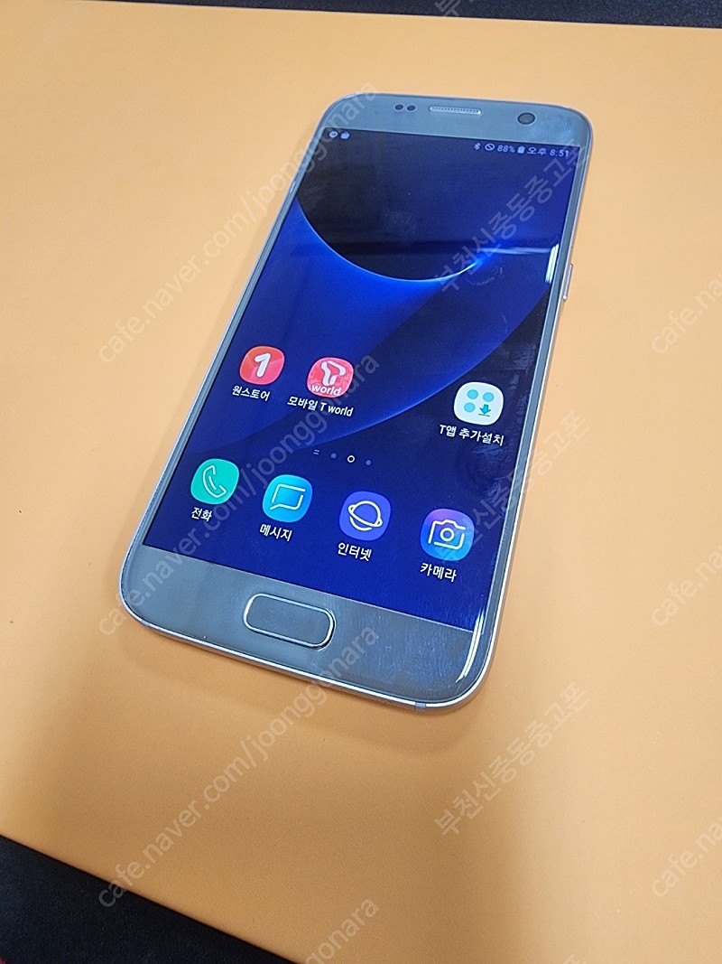 180290 갤럭시S7 SK실버32G A급 깔끔함 서브... | 삼성 | 중고나라