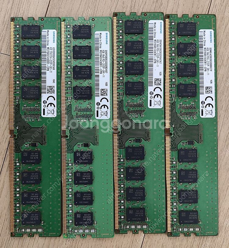 ddr4 4gb 2개 | CPU/메인보드 | 중고나라