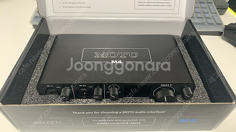 MOTU M4 | 오디오/홈시어터 | 중고나라