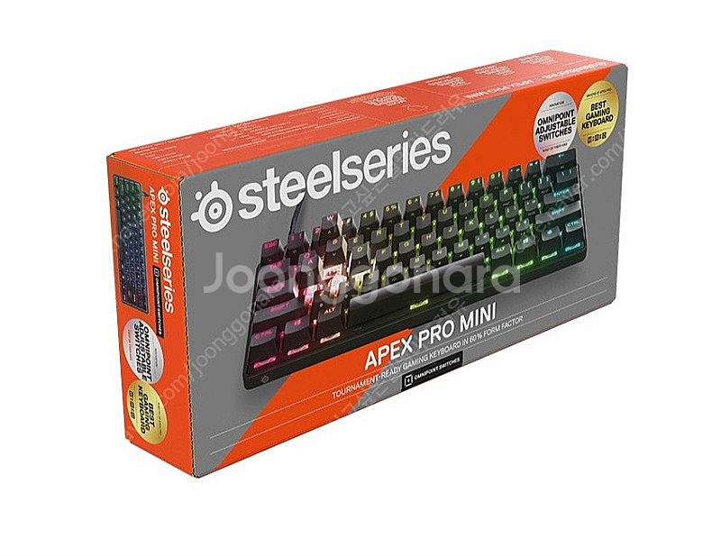 스틸시리즈 Apex Pro Mini 삽니다 키보드마우스스피커 중고나라