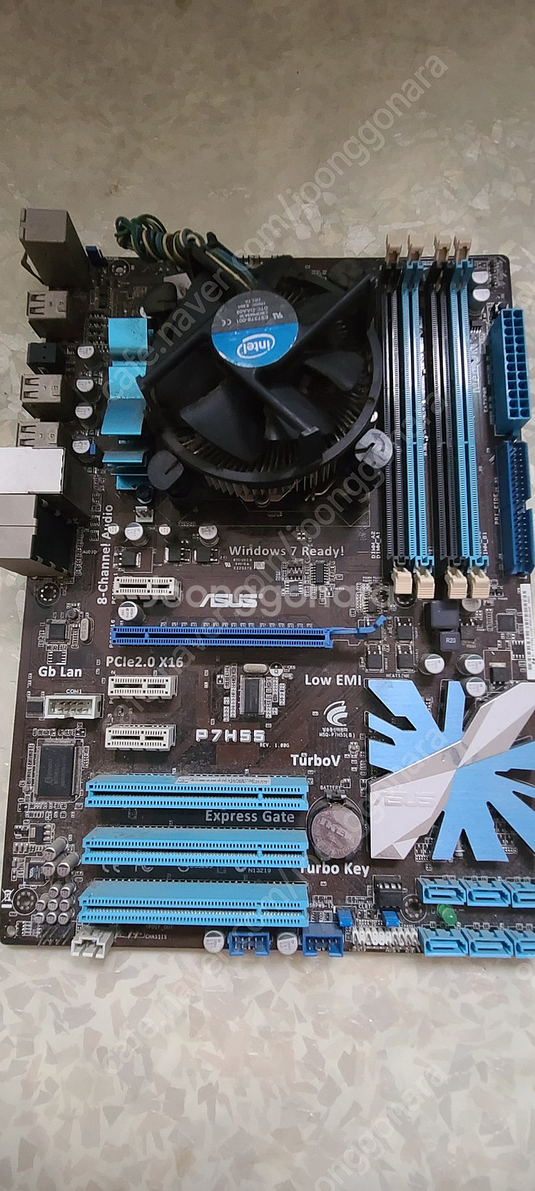 i5-760 & p7 h55 메인보드 팝니다. | CPU/메인보드 | 중고나라