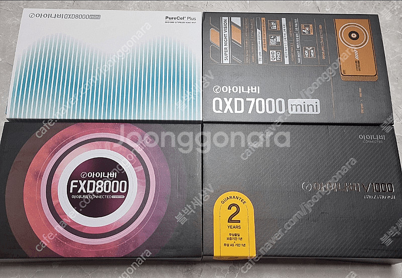 아이나비QXD8000미니+커넥티드,FXD8000 블랙박... | 블랙박스/네비게이션 | 중고나라