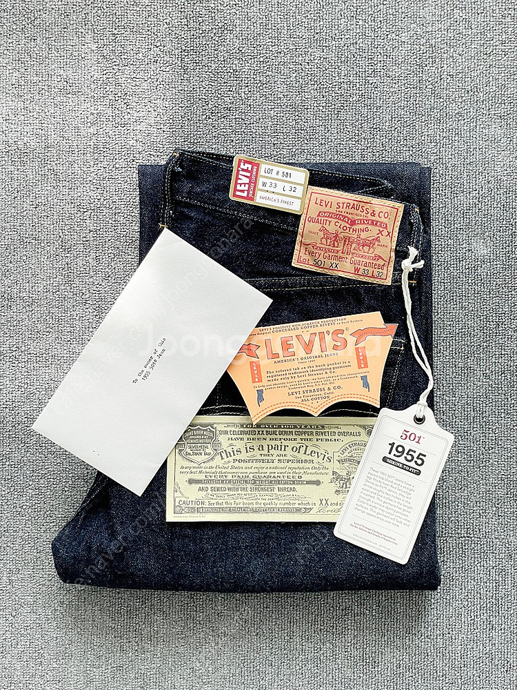 Levi's LVC 1955 501 RIGID 5550... | 남성의류 | 중고나라
