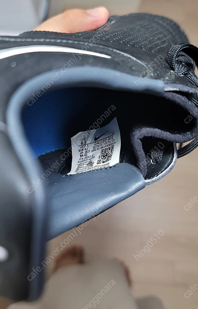 나이키 리액트 티엠포 레전드 9 프로 TF 265사이즈... | 축구의류/축구화 | 중고나라