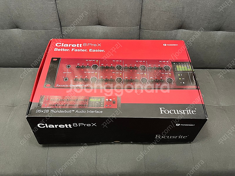 Focusrite Clarett 8 pre x 클라렛 ... | 오디오/홈시어터 | 중고나라