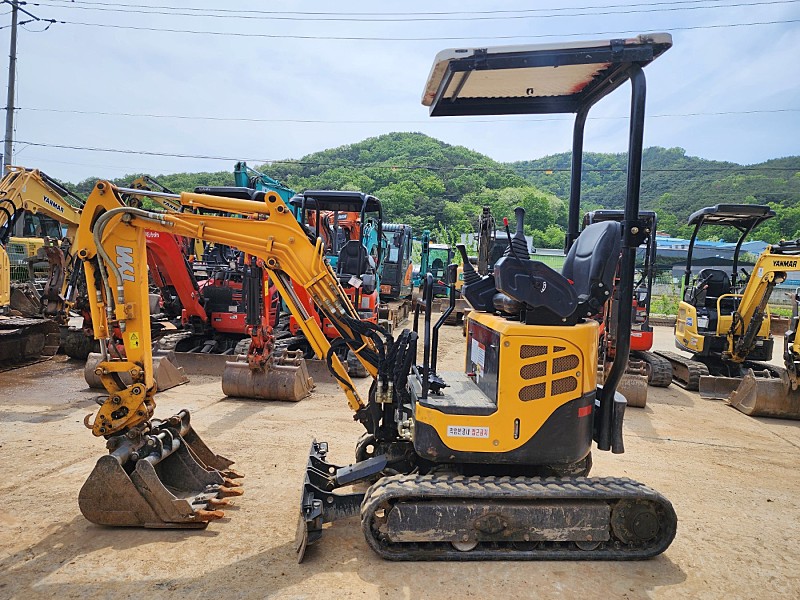 중고미니굴삭기 동양 TE1000 2017년 220시간 ... | 농기계/농업용공구 | 중고나라