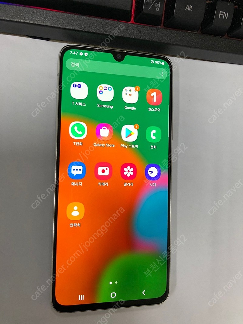 181128 SK 갤럭시A90 5G 화이트 외관 AA급... | 삼성 | 중고나라