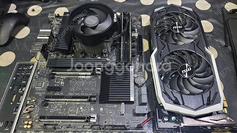 컴퓨터부품 pro ws x750-ace, RTX2070... | CPU/메인보드 | 중고나라