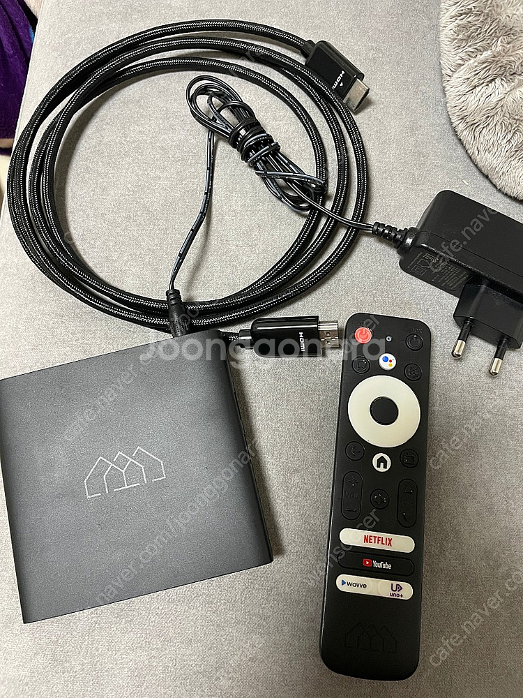 OTT 셋톱박스 우노큐브 HOMATICS Box QB ... | TV | 중고나라