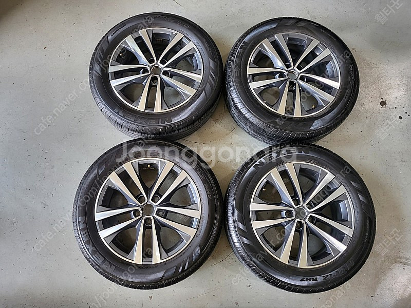 더뉴 QM6 18인치 투톤 순정휠 중고휠타이어 팝니다 | 휠/타이어 | 중고나라