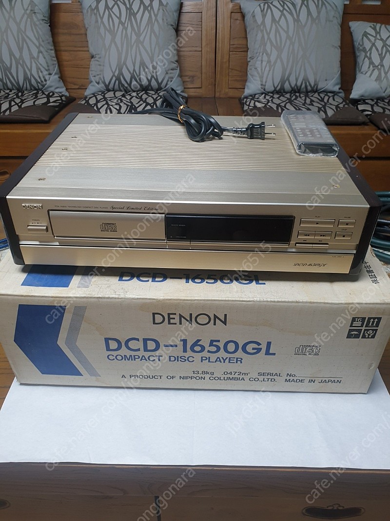 데논DCD-1650GL CDP팝니다 | 오디오/홈시어터 | 중고나라