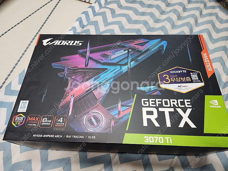 3070ti 미개봉 신품 팝니다 | CPU/메인보드 | 중고나라