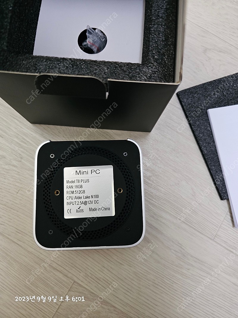 chatreey T8 n100 16g 512g | 데스크탑/본체 | 중고나라