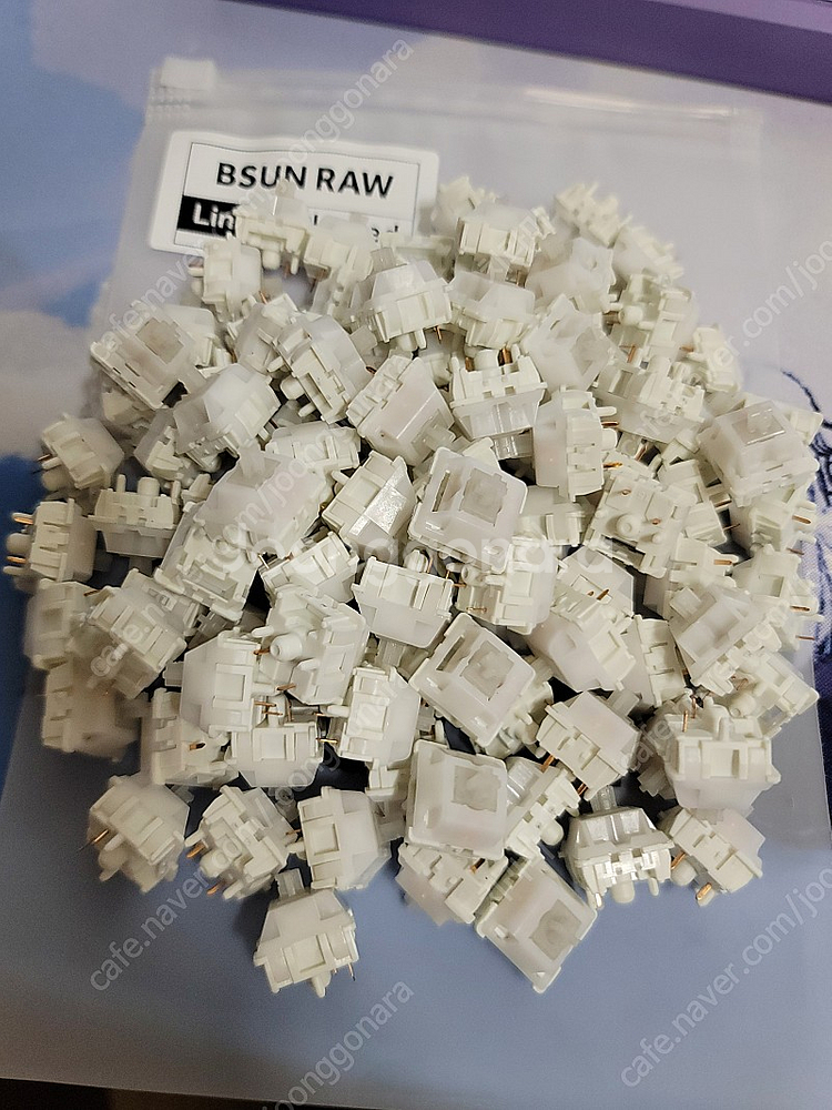 [키보드 스위치] Bsun RAW 100ea 3.3만 | 중고나라 카페에서 운영하는 공식 사이트