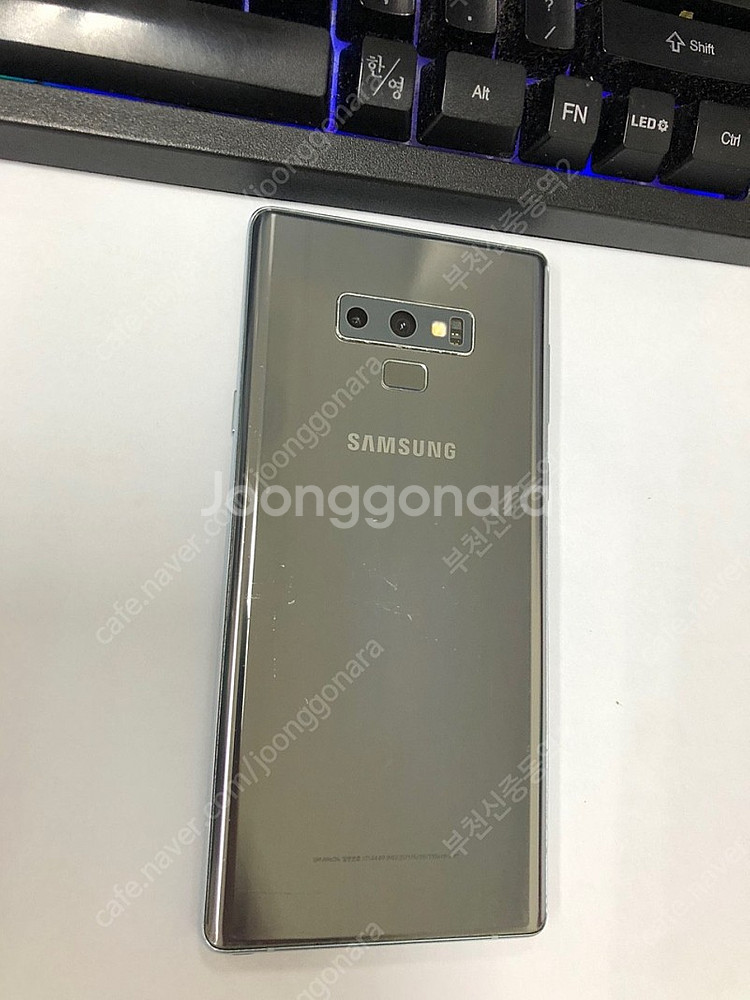180820 KT 갤럭시노트9 실버 외관깔끔 128GB... | 삼성 | 중고나라