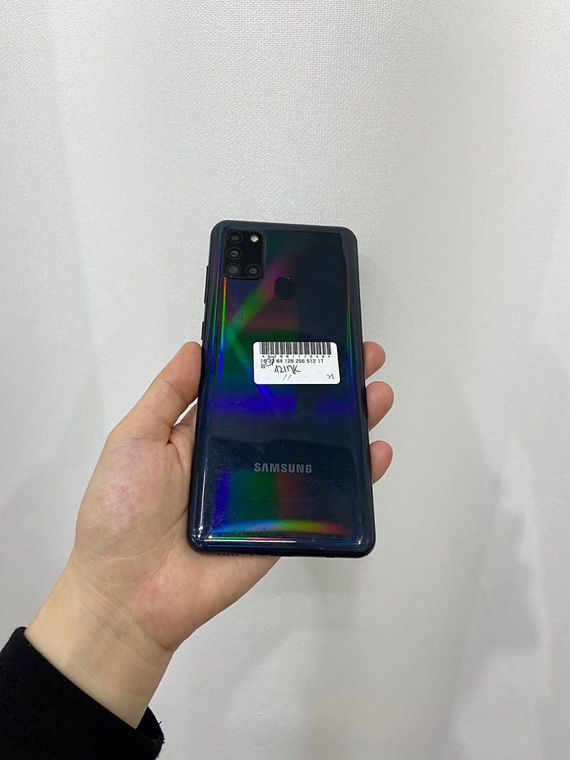 117858 갤럭시A21s 블랙 32GB 정상해지 부산... | 삼성 | 중고나라