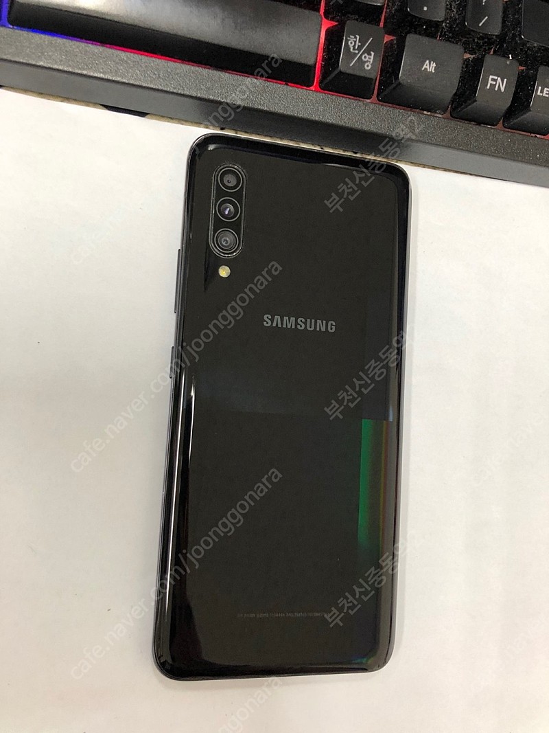 179740 SK 갤럭시A90 5G 블랙 액정깨끗함 1... | 삼성 | 중고나라