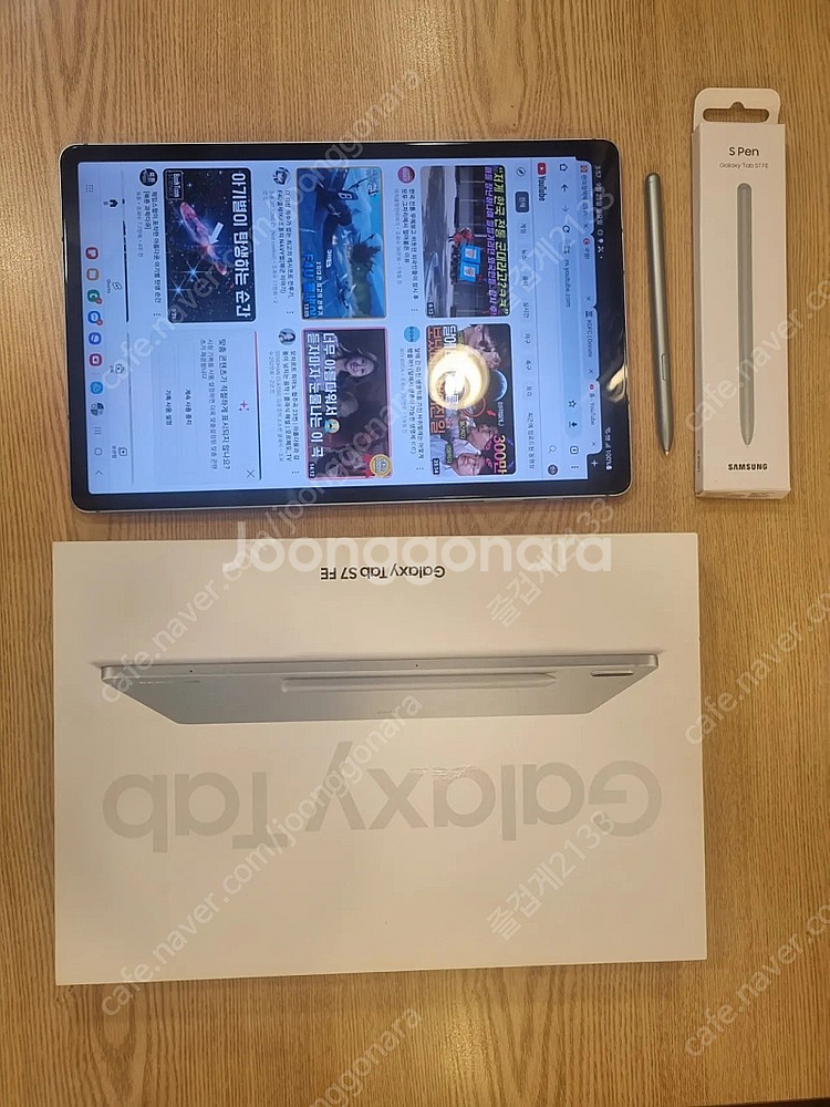 갤럽시 탭 s7 fe LTE, 128gb, 추가 200... | 중고나라 카페에서 운영하는 공식 사이트