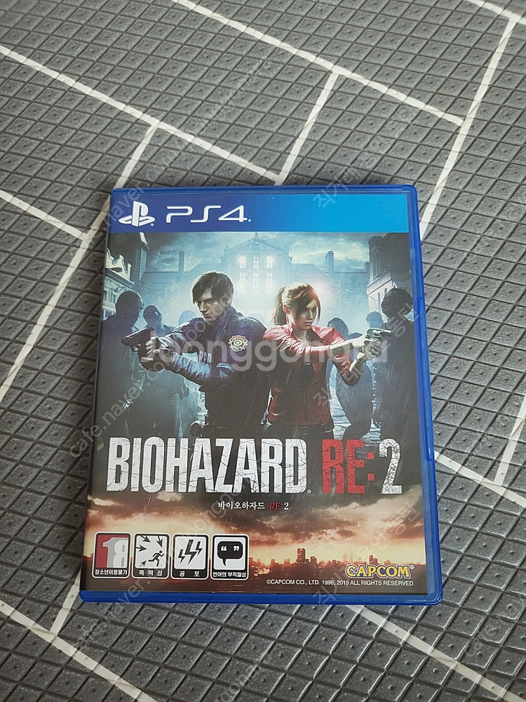 Ps4 바이오하자드re2 플레이스테이션 중고나라