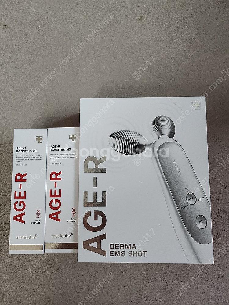 메디큐브 더마샷 부스터젤2개포함 면도기제모기이발기 중고나라