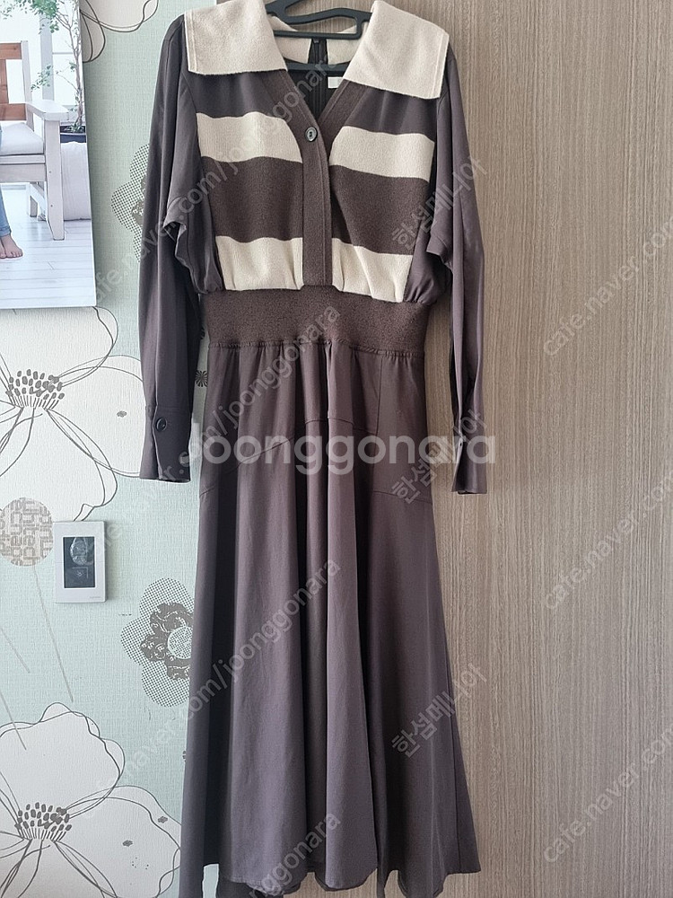 sjsj 린넨 블렌드 텍스처 블록 원피스 82 ( 한섬... | 기타 수입명품 | 중고나라