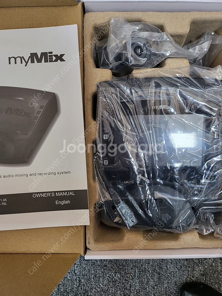 미개봉 Mymix 퍼스널 모니터 믹서, 멀티 트랙 레코... | 오디오/홈시어터 | 중고나라