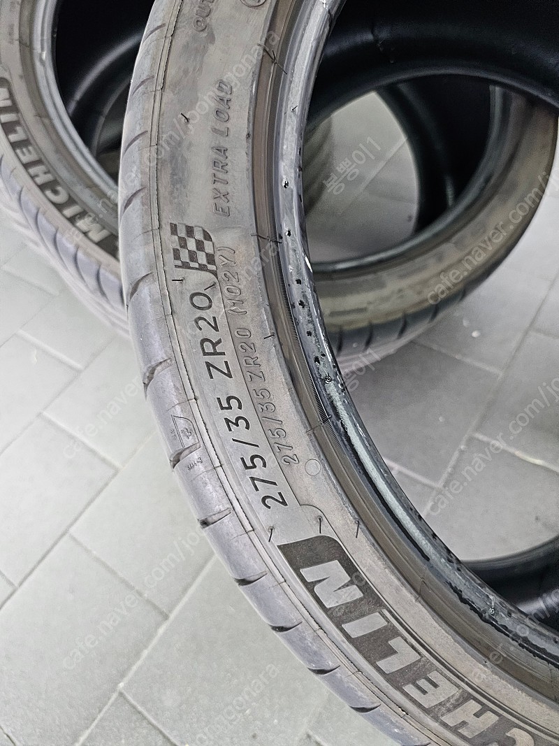 미쉐린 ps4s 275 35 20 2본 판매 | 휠/타이어 | 중고나라