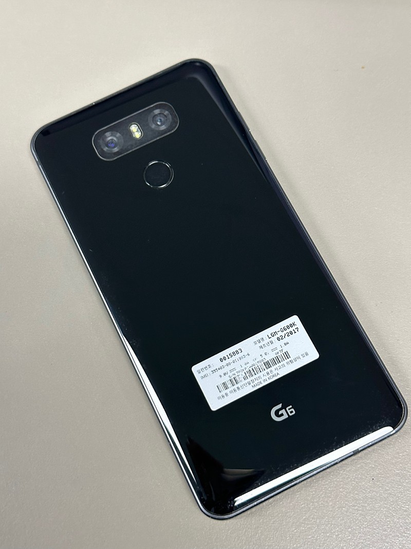 LG G6 블랙색상 64기가 파손없는 가성비폰 4만에판... | 스마트폰 | 중고나라