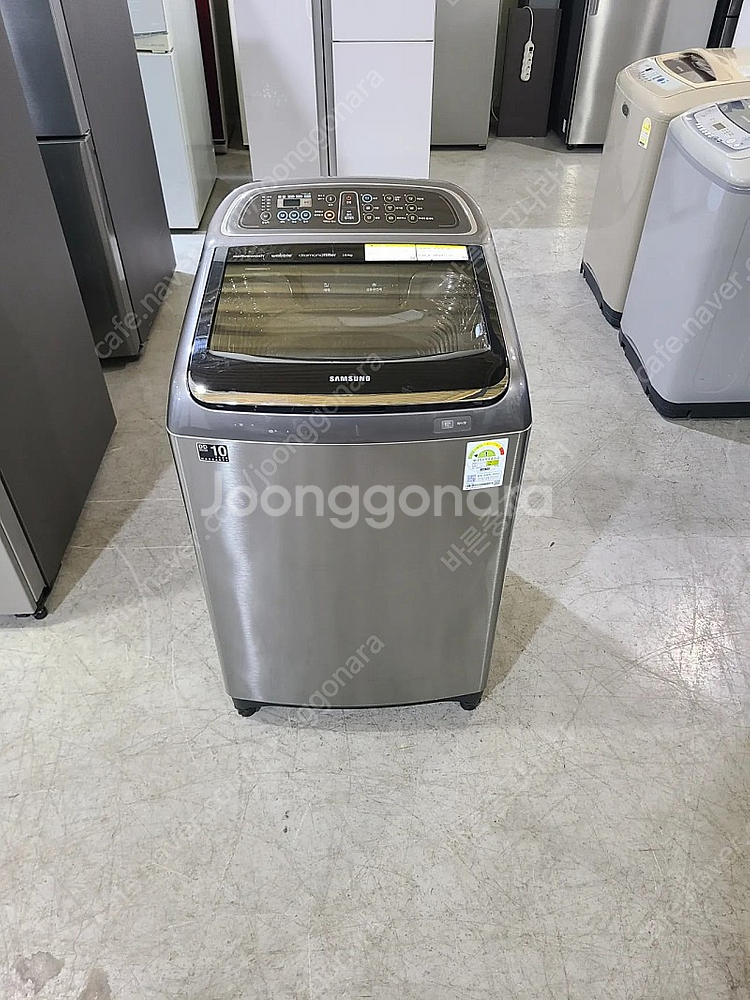 무료배송설치 중고세탁기 삼성 16키로 액티브워시 디 세탁기건조기 중고나라