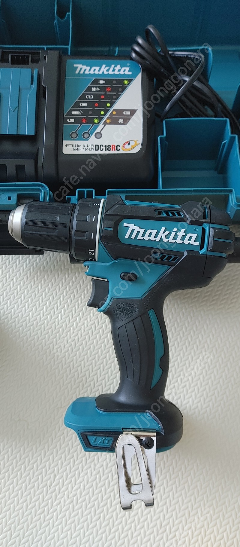 마끼다 충전드릴 DDF482 (본체+케이스+충전기+배터... | 드릴/전동공구 | 중고나라