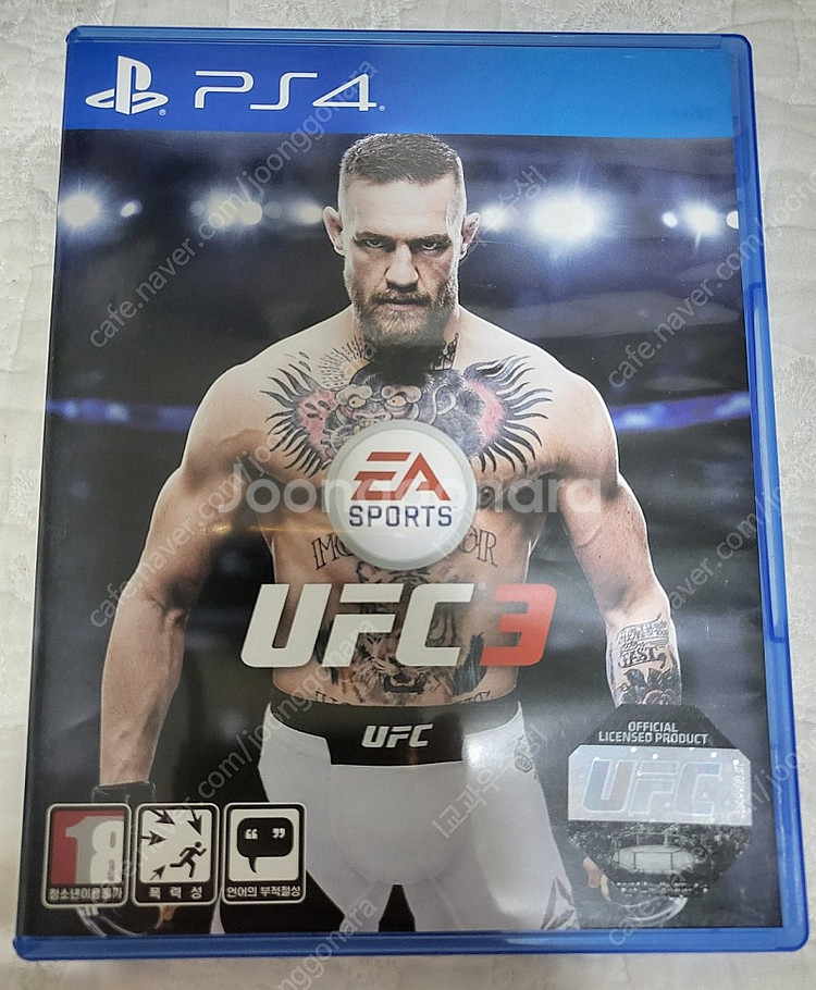 플스4 UFC3 | 플레이스테이션 | 중고나라