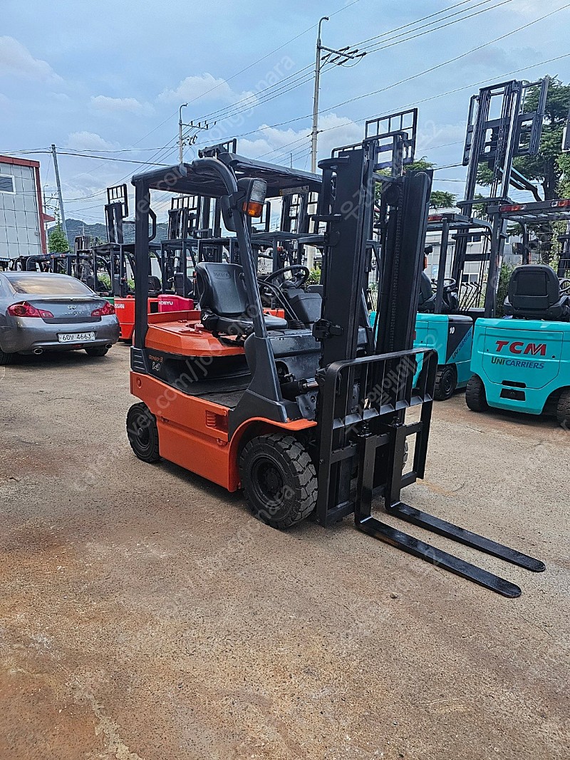 새밧데리장착 도요타 7FB 좌식1.4톤 전동지게차 20... | 산업자재 | 중고나라