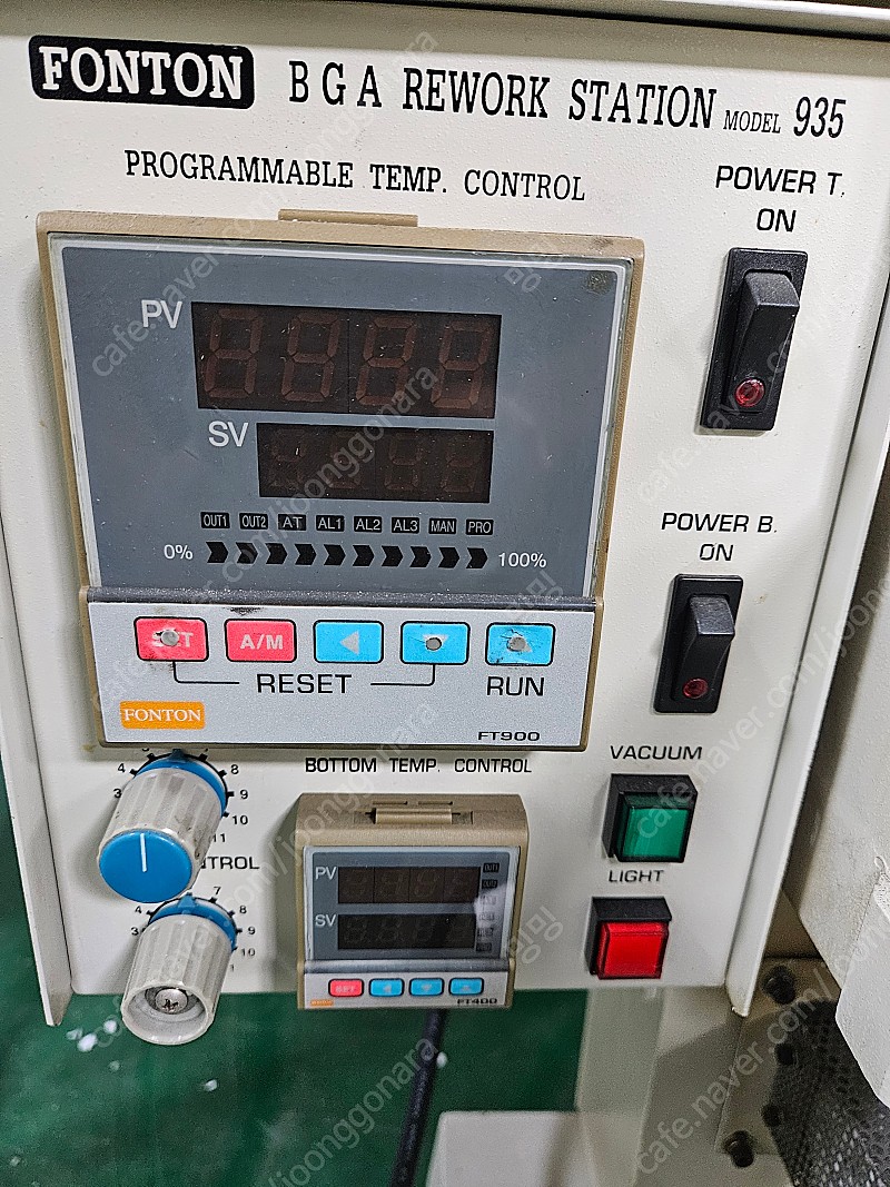 BGA REWORK 장비 팝니다. FONTON 리웍장비 | 산업자재 | 중고나라