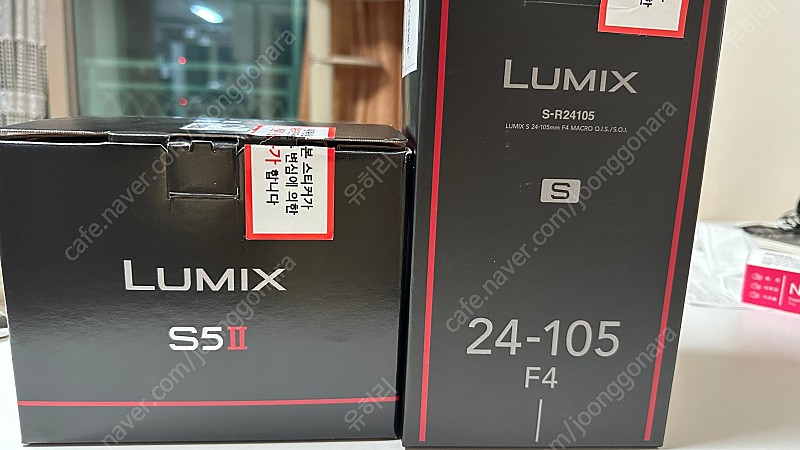 파나소닉 S5M2 24-105 배터리 4개추가 | 미러리스 | 중고나라