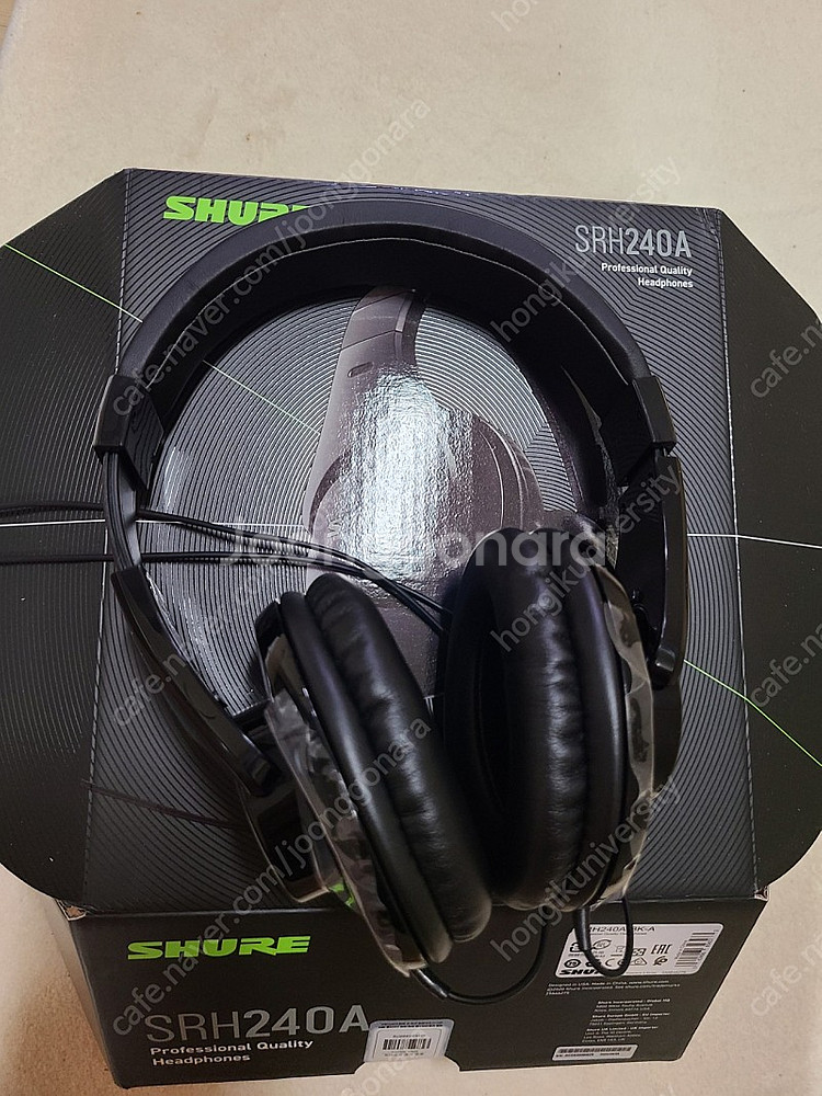 정품 슈어 헤드폰 새제품 Srh 240a 건반악기 중고나라