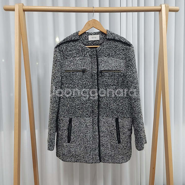 한섬 SJSJ 울 부클 집업 코트 / 한섬 타임 마인 ... | 여성의류 | 중고나라