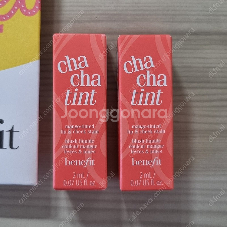 베네피트 차차틴트 미니 2ml 새제품 치크하이라이터쉐딩 중고나라
