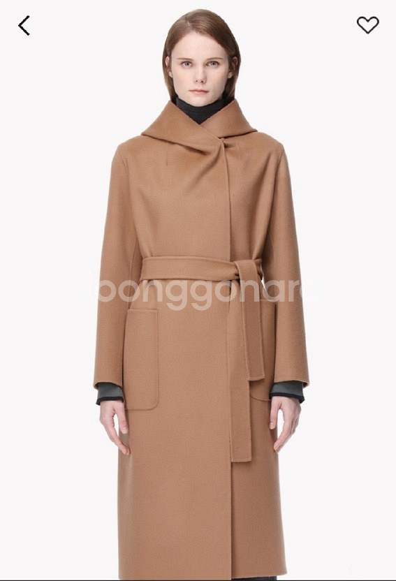 한섬 마인 벨티드 후드코트55 66 기타 수입명품 중고나라