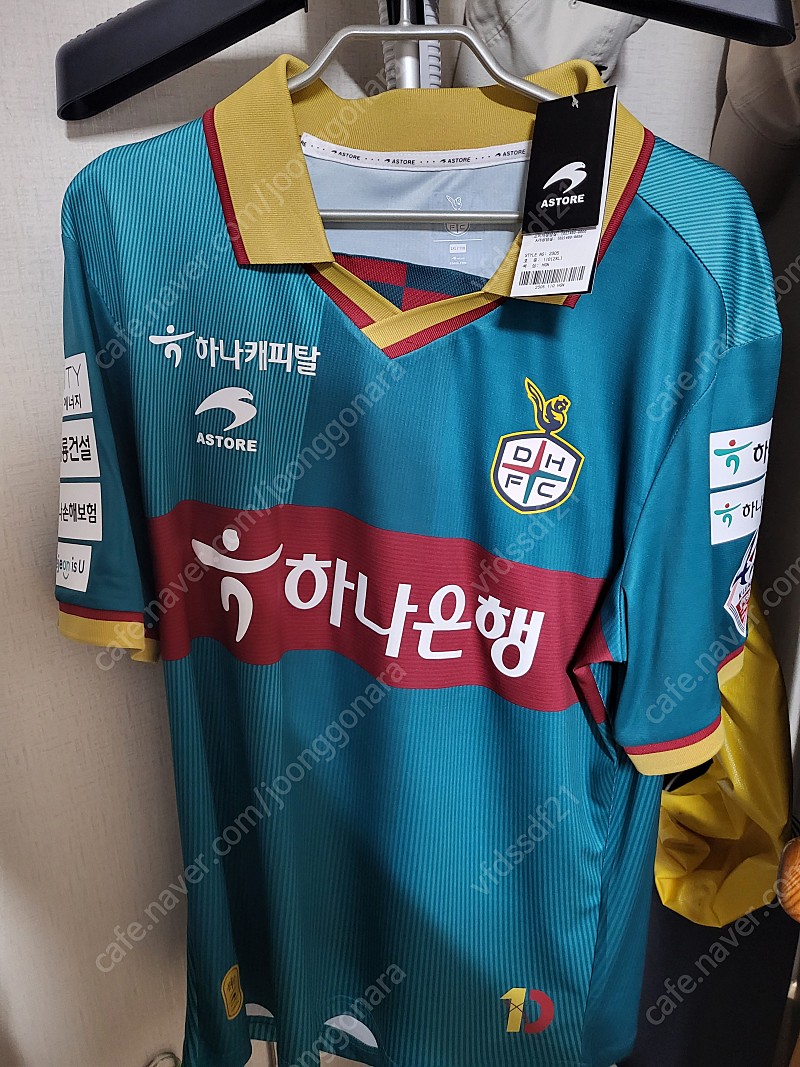 110 2xl 대전하나시티즌 어센틱 풀마킹 배준호 축구의류축구화 중고나라