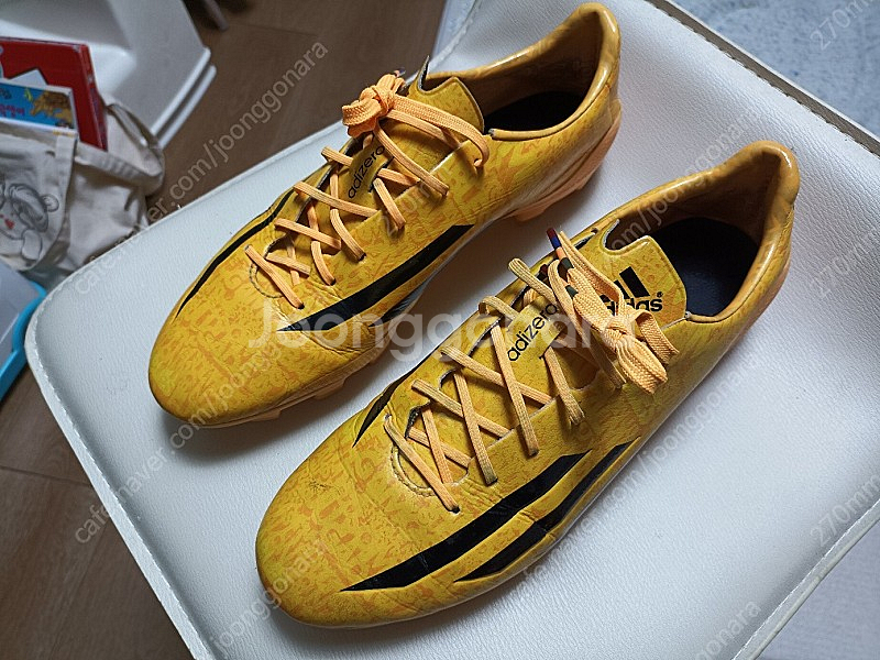 [265] 아디다스 F50 아디제로 메시 hg 축구화 | 축구의류/축구화 | 중고나라