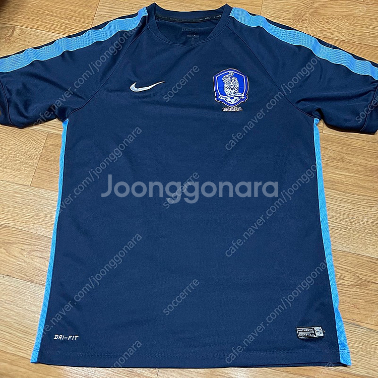 15 16 대한민국 국가대표 선수지급용 국대 트레이닝탑 축구의류축구화 중고나라