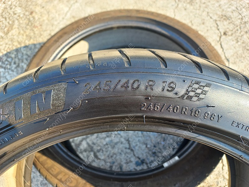 미쉐린 파일럿스포츠4 2454019 245 40 19 ... | 휠/타이어 | 중고나라