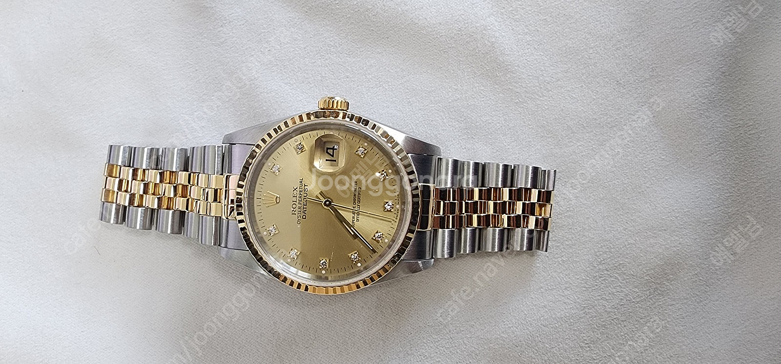 롤렉스 36mm 16233 오리지널10p콤비 데이저스트 | 여성용시계 | 중고나라