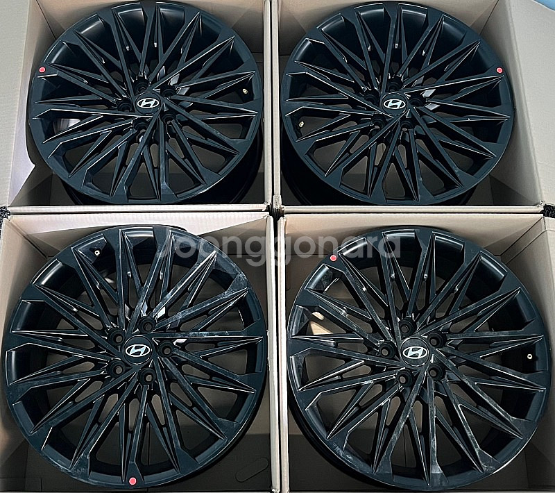 신형 그랜져GN7 블랙잉크 20인치 임판 휠 K8 K7... | 휠/타이어 | 중고나라