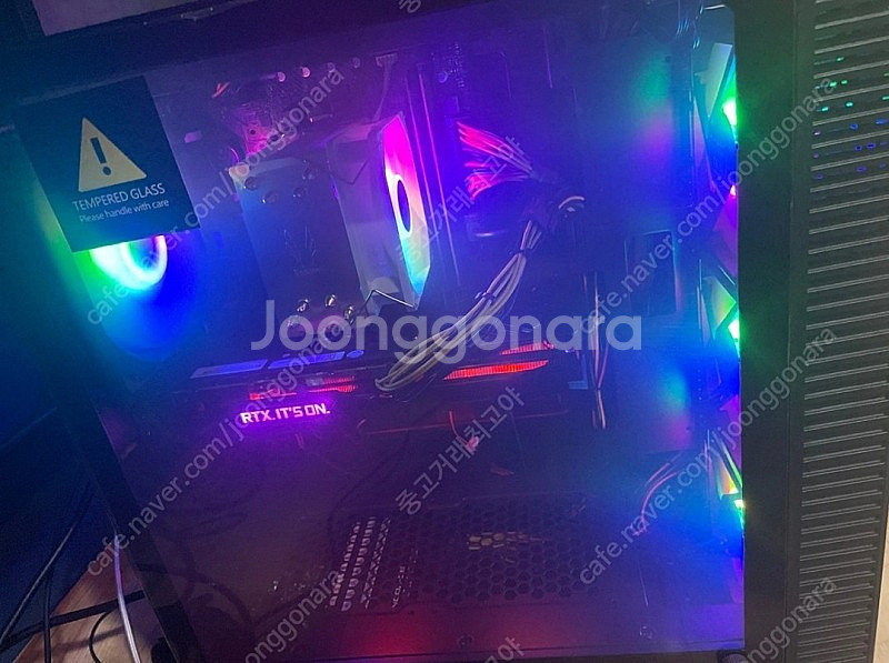 게이밍 본체 Cpu I7 12700f 엘더레이크 메인 데스크탑본체 중고나라