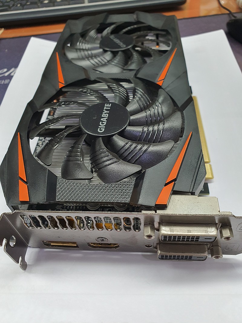 그래픽카드 기가바이트 GTX1060 3GB | 키보드/마우스/스피커 | 중고나라