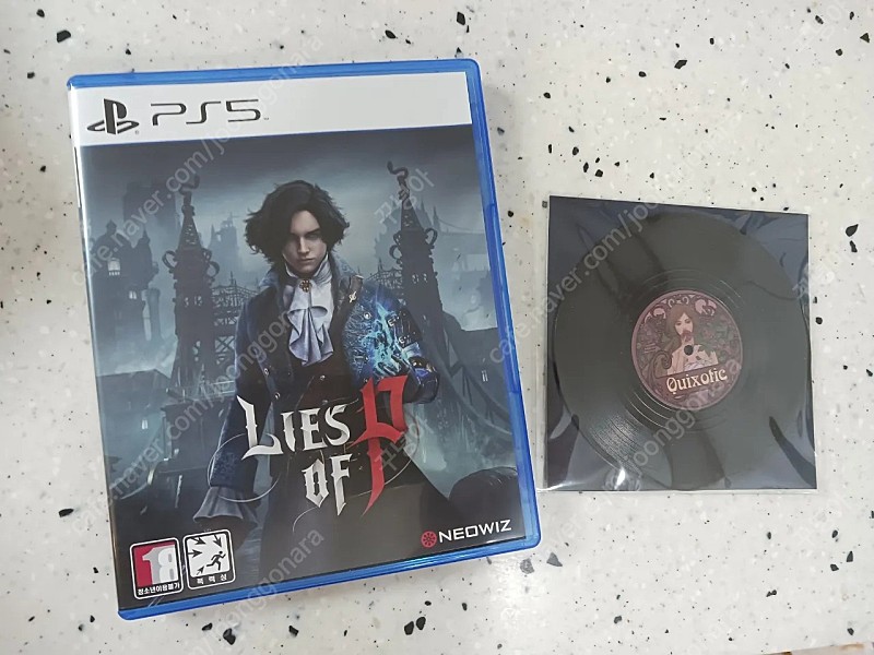 PS5 P의거짓 코드 미사용, 특전 LP 코스터 포함(... | 게임타이틀 | 중고나라